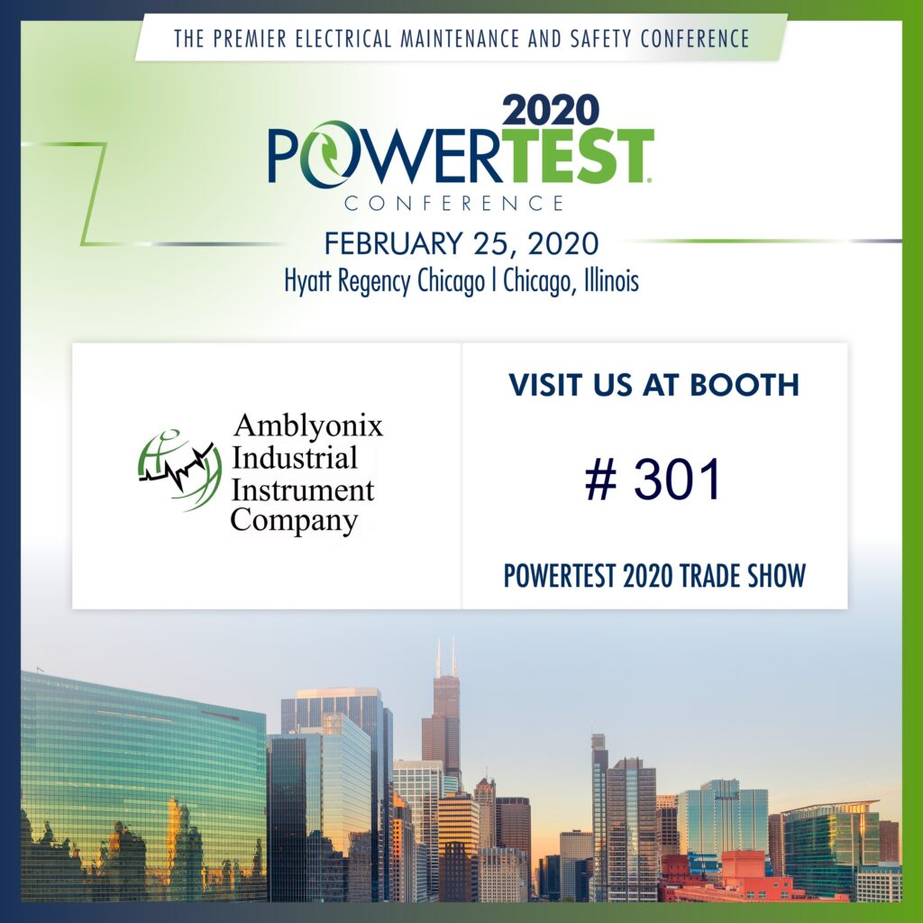 Visit us at PowerTest 2020 - Amblyonix